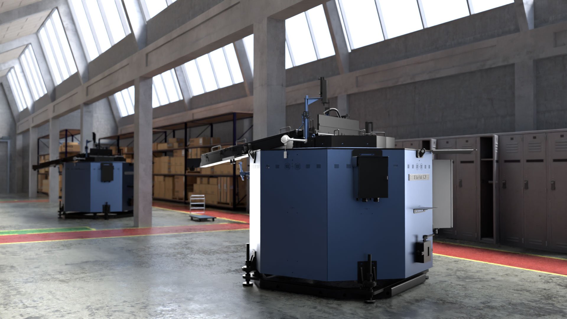 Electric crucible dosing furnace (AMED)