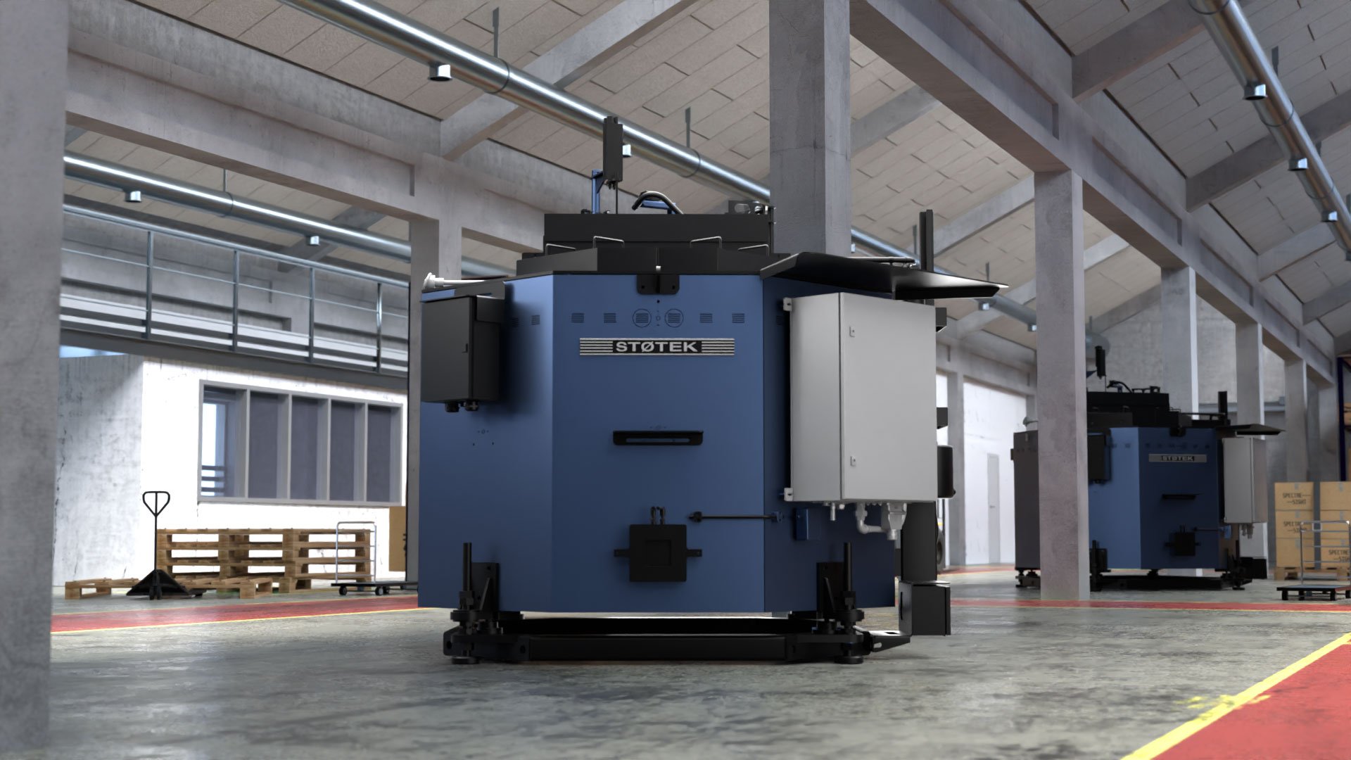 Electric crucible dosing furnace (AMED)
