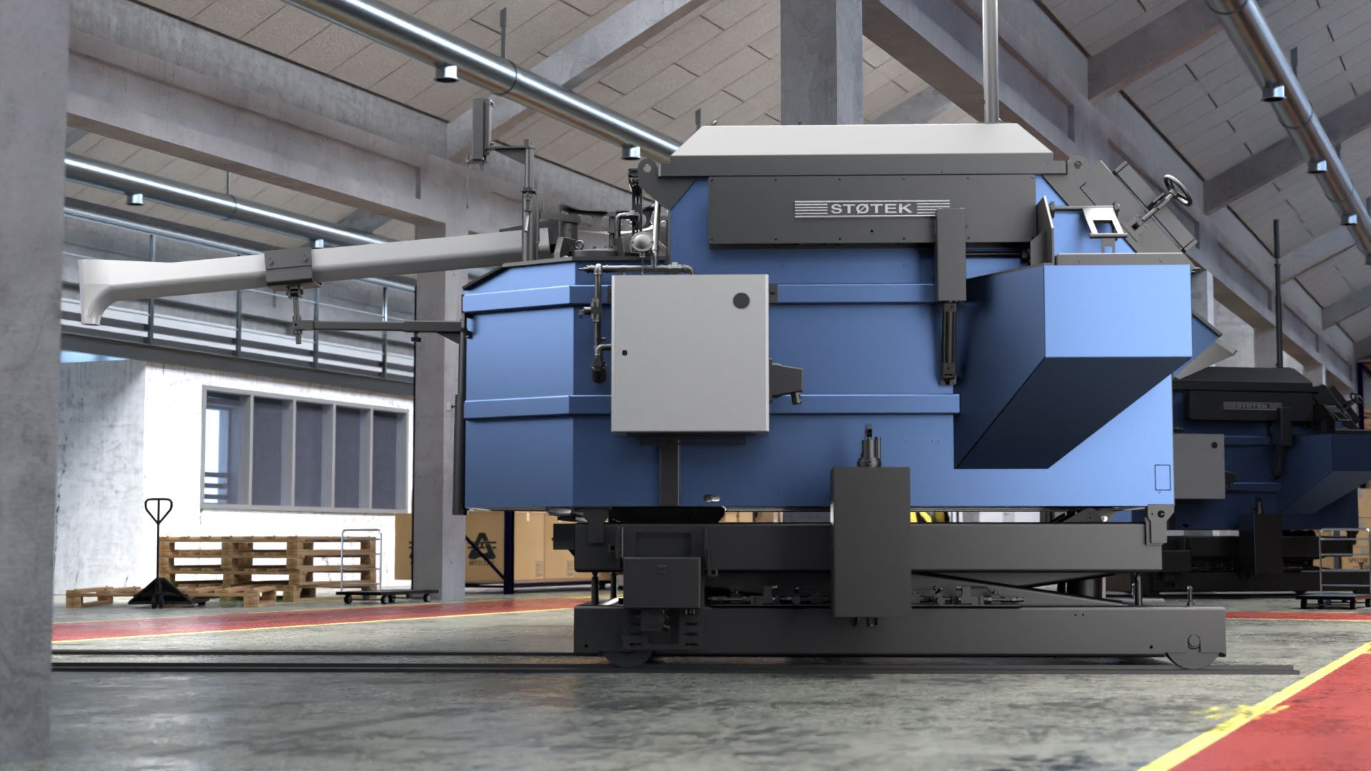 Dosotherm® Radiant heated dosing furnace (DTE)