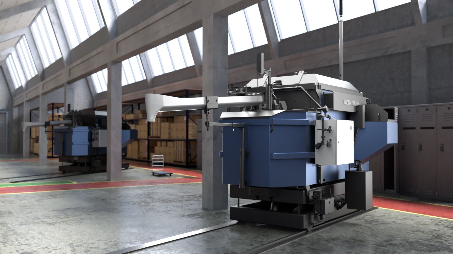 Dosotherm® Radiant heated dosing furnace (DTE)