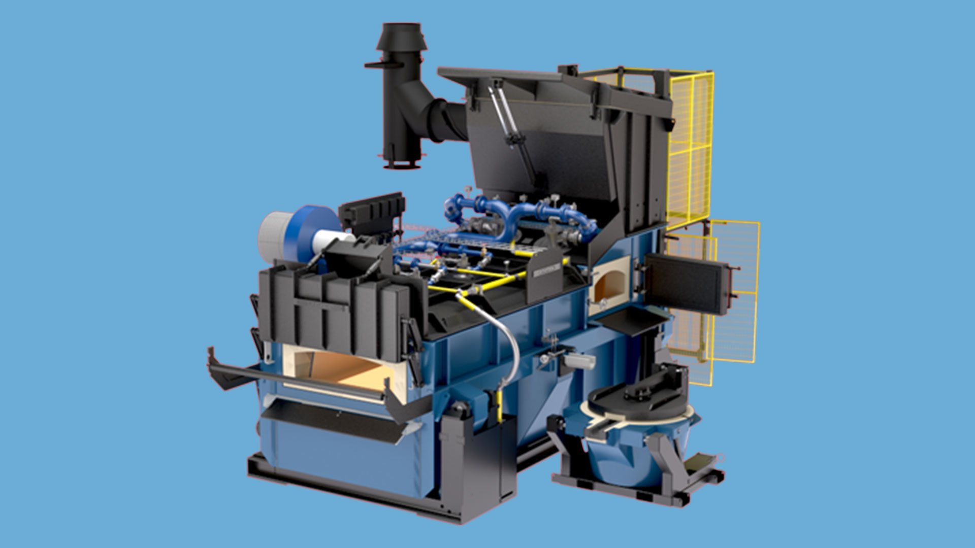 Shaft melting gas furnace (SMG)